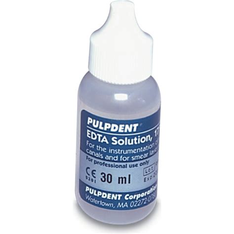 Edta Solution 17 30 Ml Bottle Edta 30