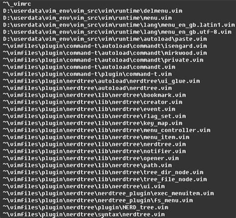 nerdtree load errors in vim · issue 701 · preservim nerdtree · github