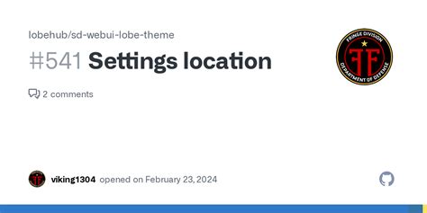 Settings Location Issue Lobehub Sd Webui Lobe Theme GitHub