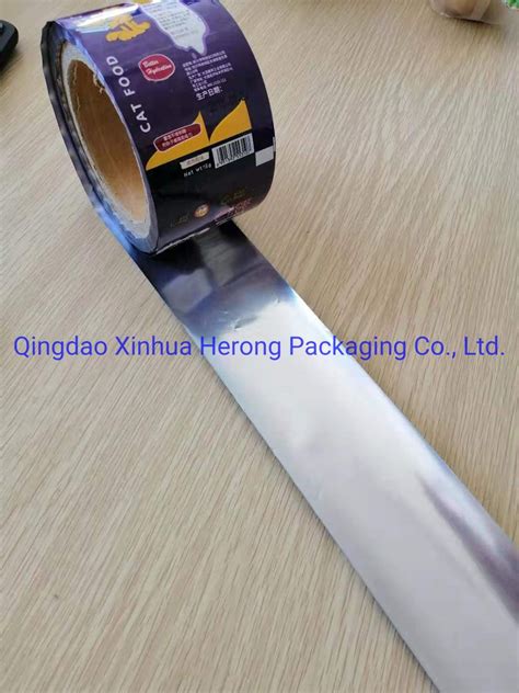 Plastic Printing Compound Roll Film Self Sealing Bag Food Packaging
