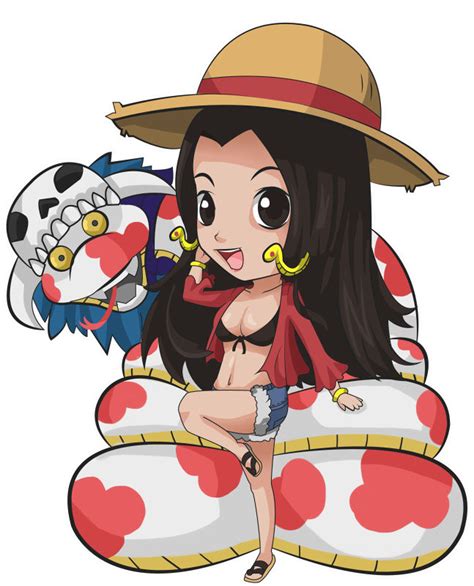 Boa Hancock Chibi By Senturi On Deviantart