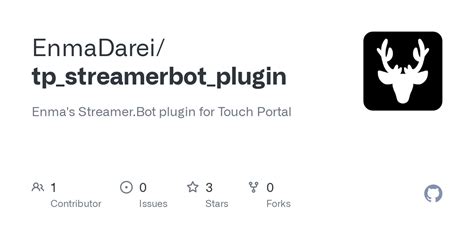 Github Enmadareitpstreamerbotplugin Enmas Streamerbot Plugin For Touch Portal