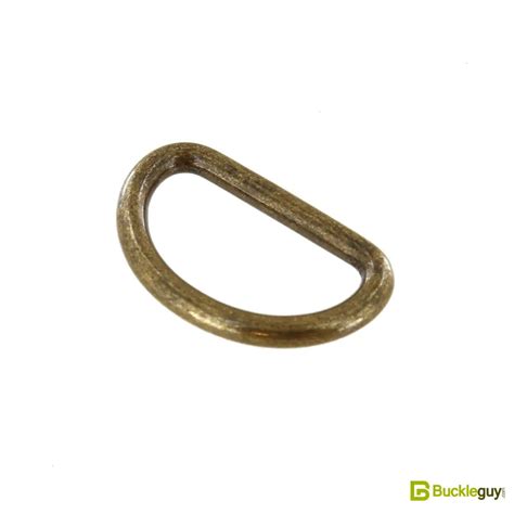 C5300 Antique Brass Short D Ring Solid Brass Ll Multiple Sizes A