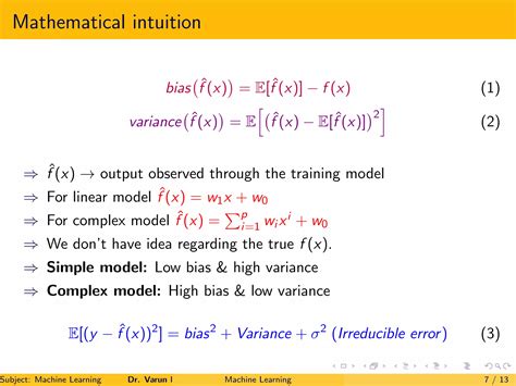 Bias And Variance Trade Off Pdf
