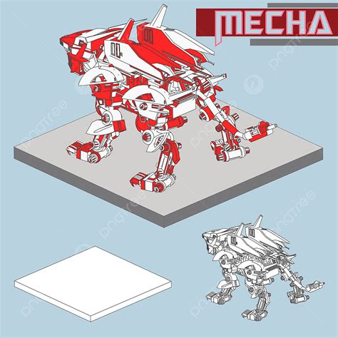 아이소 메트릭 전투 로봇 고품질 전투 로봇 흰색 배경 벡터 일러스트 레이 션에 고립 로봇 미래 금속 Png 일러스트 및 벡터 에 대한 무료 다운로드 Pngtree
