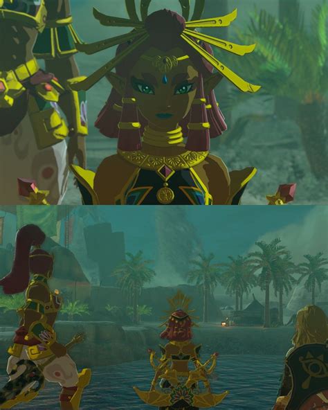 Totk Spoilers Riju Gibdo Battle Pic Found On Twitter I