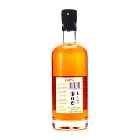 Kaiyo Mizunara Oak Cask Strength Whisky Auctioneer