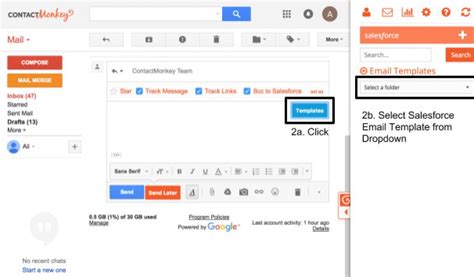 Query Email Template Salesforce Salesforce Email Templates In Gmail