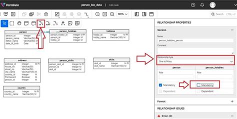 how to create erd diagram using vertabelo sqlpey