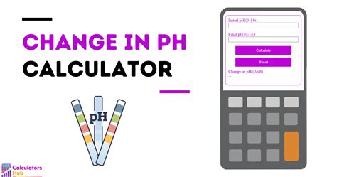 Change In Ph Calculator