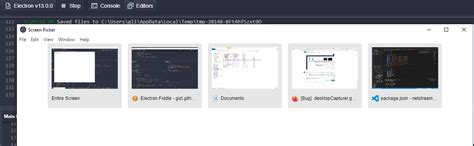 Bug DesktopCapturer GetSources Does Not Get Electron Issue Electron Electron GitHub
