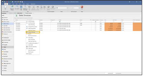 How To Groupungroup Column Qne Optimum Sdn Bhd