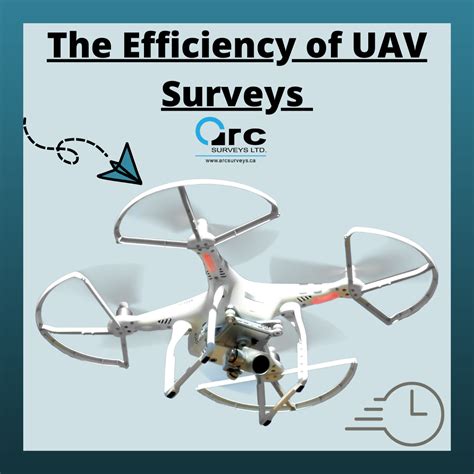 the efficiency of uav surveys arc surveys