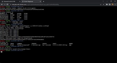 Ravi J Vishwakarma On Linkedin Docker Network Task8 Customized Subnet Docker Containers