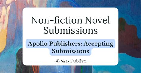 Apollo Publishers Now Accepting Manuscript Queries
