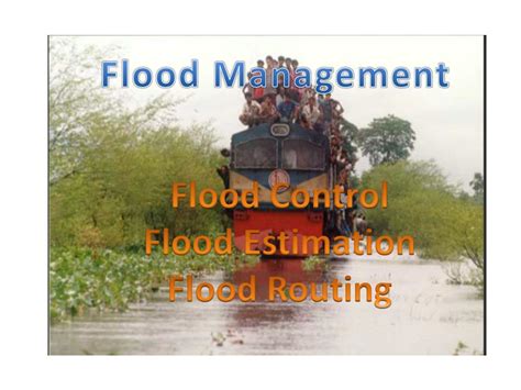 PPT Flood Management PowerPoint Presentation Free Download ID