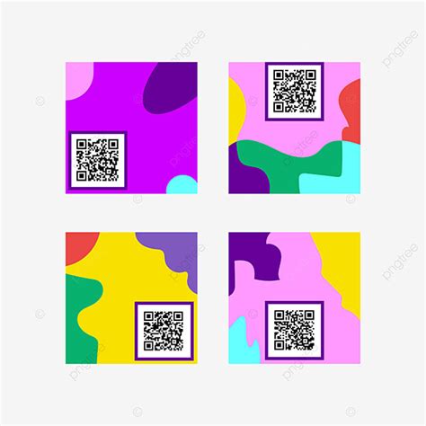 Scan Qr Codes Vector PNG Images Colorful Scanning Qr Code Png Icon Scan Code Qr PNG Image
