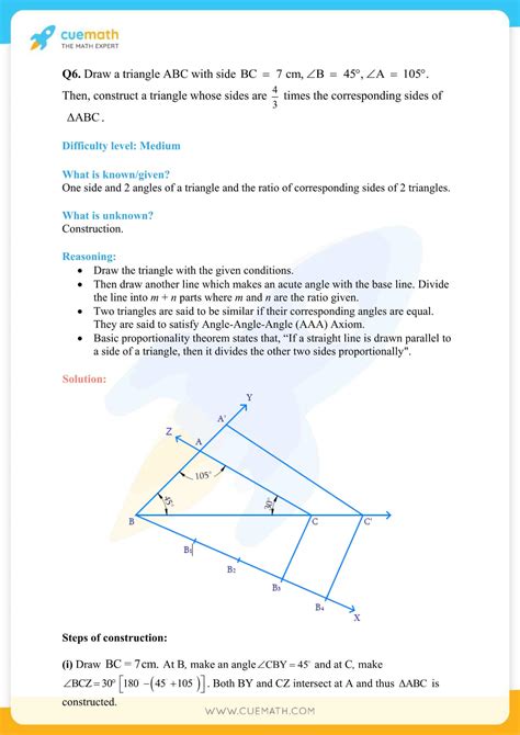 Ncert Solutions Class 10 Maths Chapter 11 Exercise 11 1 Constructions
