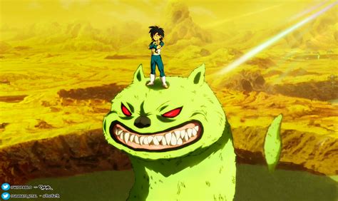 Broly And Baa A Beautiful Friendship By Daimaoha5a4 On Deviantart