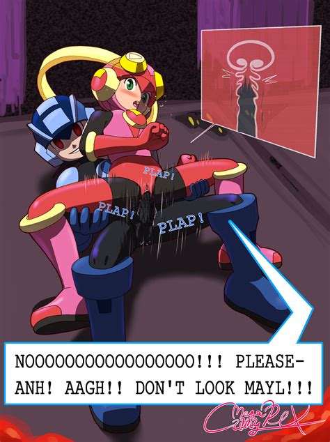 Mc Rex Dark Megaman Exe Roll Exe Mega Man Mega Man Series Mega Man Battle Network
