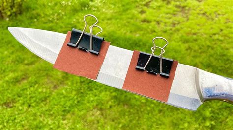 Easy Way To Sharpen A Knife Like A Razor Sharp Genius Idea YouTube