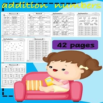 Number Addition Worksheet By My Teaching Platoo TPT