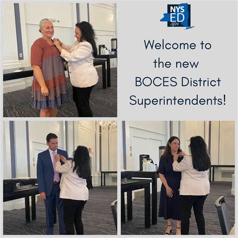 At Nyseds Monthly Boces District Superintendent Meeting Yesterday Commissioner Rosa Welcomed