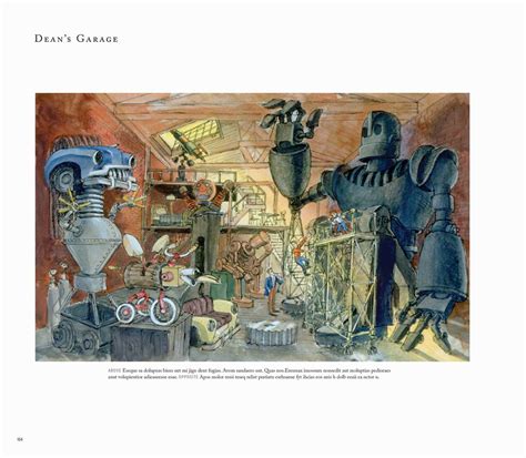 Preview Art From The Art Of The Iron Giant Book — Geektyrant