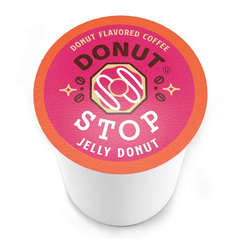 Donut Stop Jelly Donut Coffee Pods Two Rivers Coffee Direct