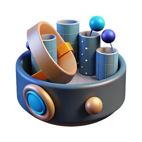 Dramatic Rustic Virtual Reality Data Analysis Isolated Element Detailed 57723091 Png