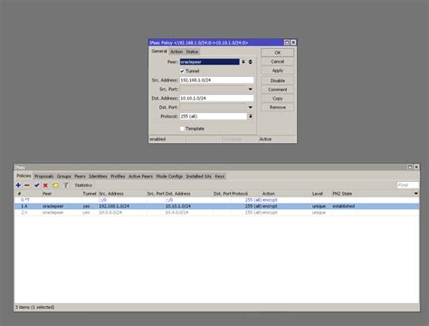How To Establish An IPSEC Site Site VPN To OCI Oracle Infrastructure With Mikrotik Routers