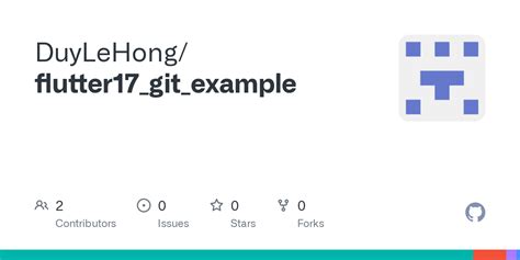 Github Duylehongflutter17gitexample