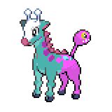 Custom Shiny Girafarig Sprite By Breathingoxygen On Deviantart