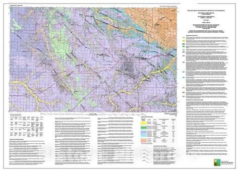 Map Geologic Map Of The Springfield 30 X 60 Quadrangle Missouri