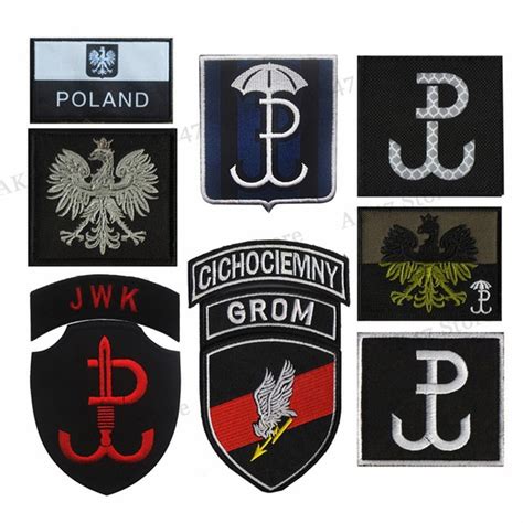 Special Forces Grom Swat Polish Special Force Grom Unit Shield Tab