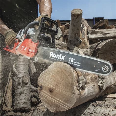 ბენზინის ჯაჭვური ხერხი Ronix 4647 45 სმ Ronix Tools
