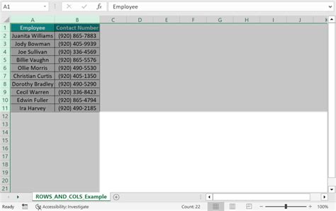 Rows And Columns In Excel What Is It Examples How To Use