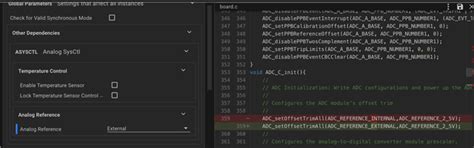 sysconfig bug in the adc setup in sysconfig can t select a value