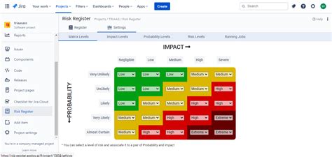 Matrix Level Settings Appbox Support