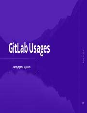 Essential GitLab Tips For Beginners A Comprehensive Guide Course Hero