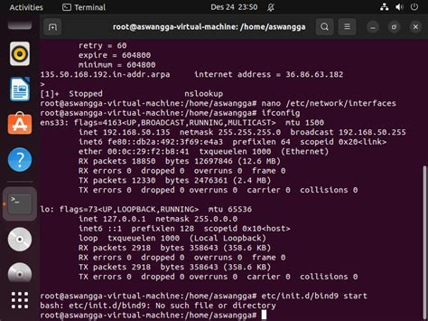 dns etc init d bind9 no such or directory ask ubuntu