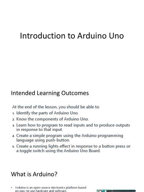 Intro To Arduino Pdf Arduino Variable Computer Science