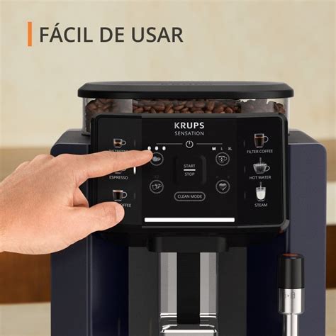 Krups Sensation C50 Cafetera Automática 15 Bares Negra