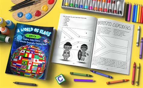 A World Of Flags Africa Explore Color Learn The Ultimate