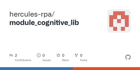 Github Hercules Rpamodulecognitivelib