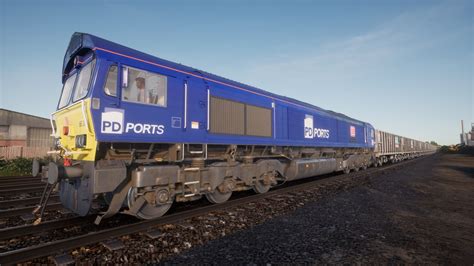 Class 66 Pd Ports 66109 Teesport Express Train Sim Community