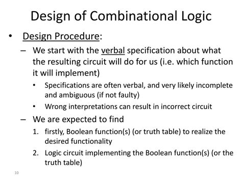 PPT Combinational Logic PowerPoint Presentation Free Download ID