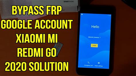 Redmi Go Frp Bypass Oreo 8 1 0 Bypass Google Account YouTube
