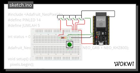 Ws2812 Copy Wokwi Esp32 Stm32 Arduino Simulator