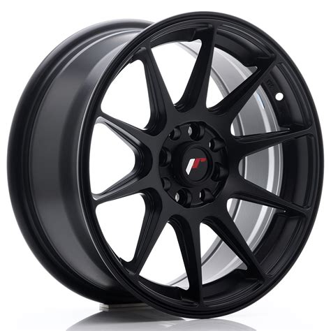 Japan Racing Jr 11 16x7 4x1001143 Et30 Noir Mat Satiné Dunspeed